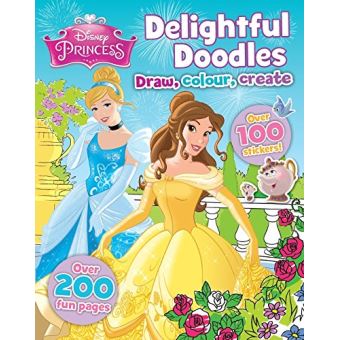 Disney Princess Delightful Doodles (Disney Doodle Book) Disney - broché ...