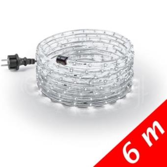 Tuyau lumineux led 6 m blanc, usage intérieur et extérieur gutkes ...