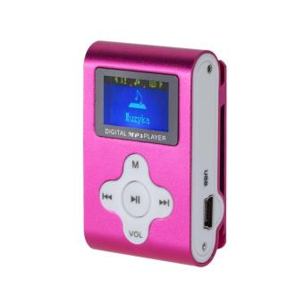 Mp3 radio lecteur enregistreur fm avec écran lcd rose lechpol kom0744 ...