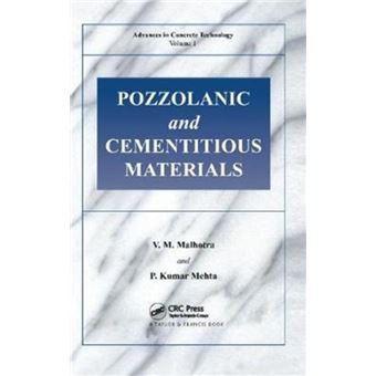 Pozzolanic And Cementitious Materia V M Malhotra, - cartonné - V M ...