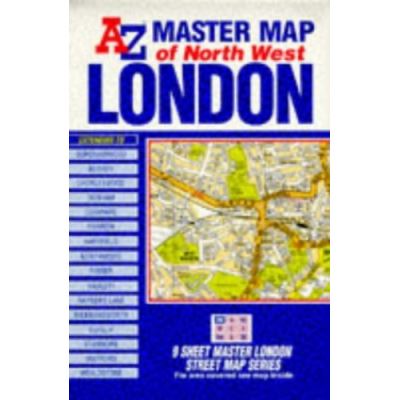 Master Map of Greater London: North West Section (London Street Maps ...