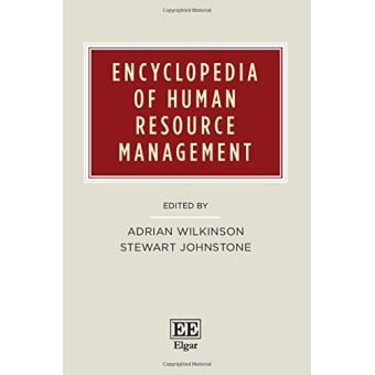 Encyclopedia of Human Resource Management - [Livre en VO] Adrian ...