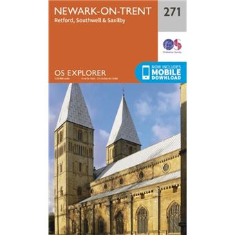 Os Explorer Map (271) Newark-On-Trent (Map) Ordnance Survey, - poche ...