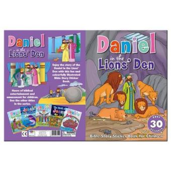 Bible Sticker Book - Daniel in the Lions Den - [Version Originale ...
