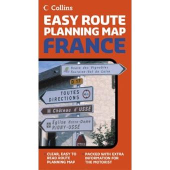 Collins Easy Route Planning Map France (International Maps) Not Known ...