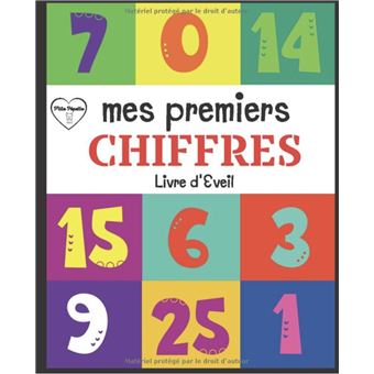 Mes Premiers Chiffres - Livre d'Éveil Imagier Chiffres dès 2 ans - Pour ...