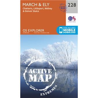 Os Explorer Map Active (228) March And Ely (Os Explorer Active Map ...