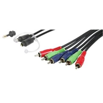 Cable video Temium YUV + OPTIQUE 1,2M - Connectique Audio / Vidéo ...