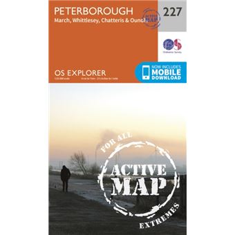 Os Explorer Map Active (227) Peterborough (Os Explorer Active Map) (Map ...