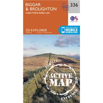 Os Explorer Map Active (336) Biggar And Broughton (Os Explorer Active ...