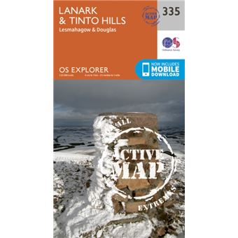 Os Explorer Map Active (335) Lanark And Tinto Hills (Os Explorer Active ...