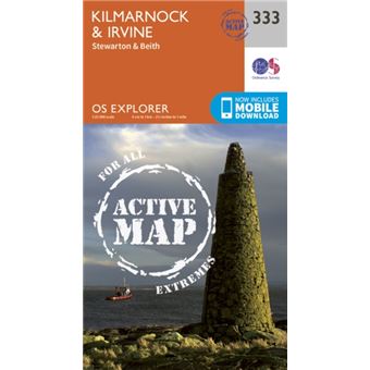 Os Explorer Map Active (333) Kilmarnock And Irvine (Os Explorer Active ...