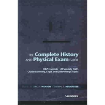 The Complete History and Physical Exam Guide - broché - Achat Livre | fnac