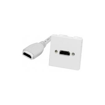 Prise murale hdmi avec cable de 0.20m - Adaptateur et convertisseur ...