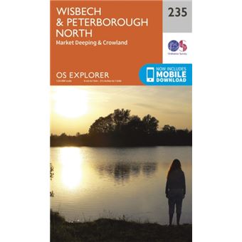 Os Explorer Map (235) Wisbech And Peterborough North (Map) Ordnance ...