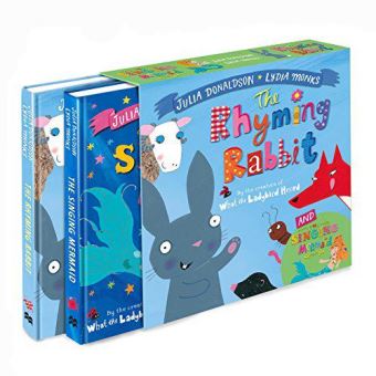 The Singing Mermaid and The Rhyming Rabbit board book gift slipcase ...