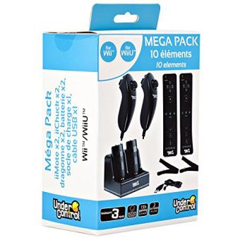 Pack d'Accessoires 10 in 1 pour Nintendo Wii U/Wii - Logiciels - Achat ...