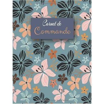 Carnet de Commande Carnet de commandes auto entrepreneur - Registre a ...