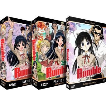 School Rumble - Intégrale (Série TV + 2 OAV) - Pack 2 Coffrets DVD + 1 ...