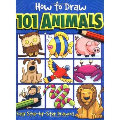 How to Draw 101 Animals (How to Draw 101) Dan Green - broché - Dan ...
