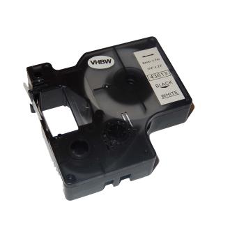 Cassette Cartouche Ruban 6mm vhbw pour Dymo Labelpoint 200, 250, 300 ...