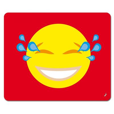 Emoticons Tapis De Souris - Emoji Smiley Pleure De Rire (19x23 cm ...
