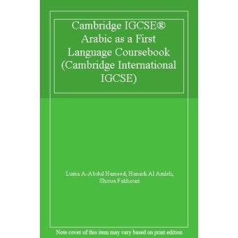 Cambridge IGCSEÂ® Arabic as a First Language Coursebook (Cambridge ...