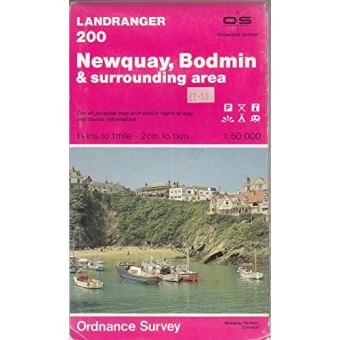 Landranger Maps: Newquay, Bodmin and Surrounding Area Sheet 200 (OS ...
