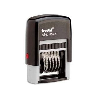 Trodat timbre numéroteur à encrage automatique printy 4mm printy 4846 - Tampons encreurs et ...