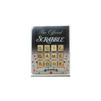The Official Scrabble Quiz Game Book Allen, Robert - broché - Allen ...