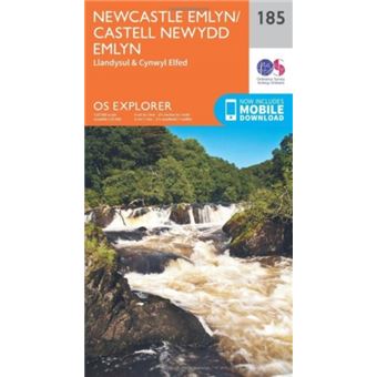 Os Explorer Map (185) Newcastle Emlyn, Llandysul And Cynwyl Elfed (Map ...