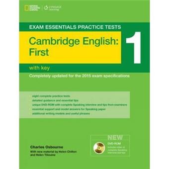Cambridge English First 1 Tests With Key (+Dvd Rom) - [Livre en VO] Aa ...