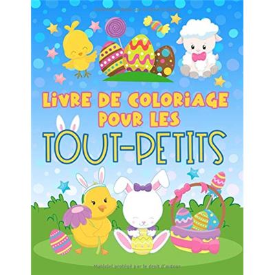 Livre de coloriage pour les tout-petits - 30 illustrations mignonnes ...
