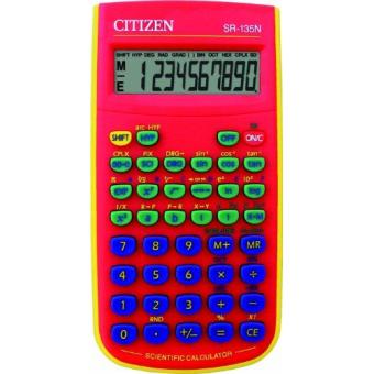 Citizen SR-135 Calculatrice scientifique Rouge - Calculatrice 4 ...