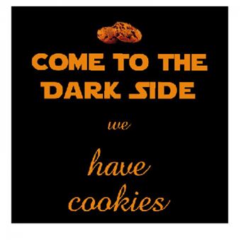 Humour Poster-Sticker Autocollant - Come To The Dark Side, We Have ...