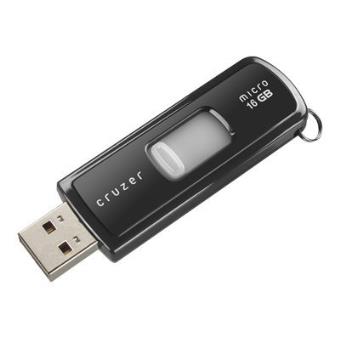 SanDisk Cruzer Micro - clé USB - 16 Go - Cartes CompactFlash - Achat ...