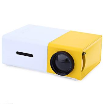 -18€12 sur Mini Projecteur LCD Portable-Lecteur multimédia-Jaune et ...