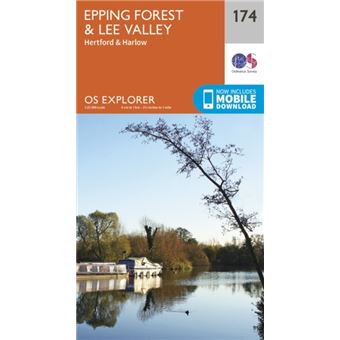 Os Explorer Map (174) Epping Forest & Lee Valley (Map) Ordnance Survey ...
