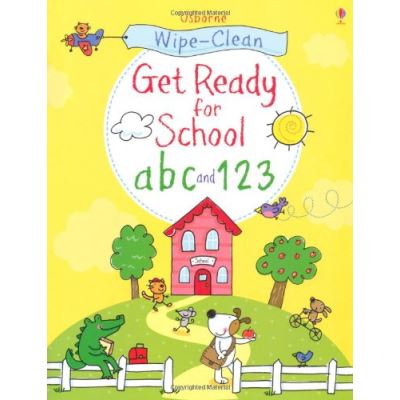 Wipe-clean Get Ready for School ABC and 123 (Wipe Clean Books) Jessica ...