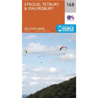 Os Explorer Map (168) Stroud, Tetbury And Malmesbury (Map) Ordnance ...