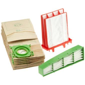 Sebo 6198er boîte avec 10 sacs filtrants 3 couches, 1 filtre hospital ...