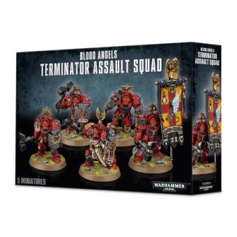 Figurines Games Workshop terminator assault squad blood angels ...