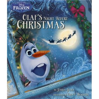 Disney Frozen Olafs Night Before Christmas Picture Book Disney - broché ...