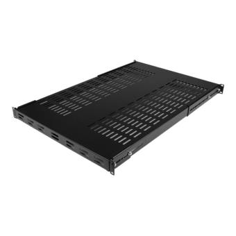 StarTech.com Etagère ventilée ajustable, montée en rack 1U - Etagère d ...
