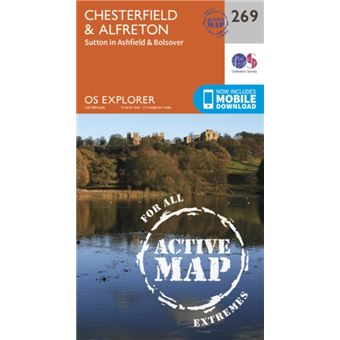 Os Explorer Map Active (269) Chesterfield And Alfreton (Os Explorer ...