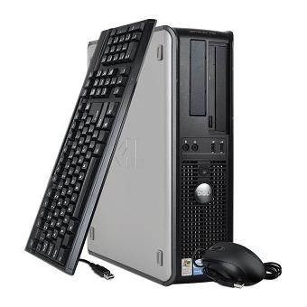 Ordinateur Dell Optiplex 760 Desktop - Gris - Intel Core Duo E5200 / 2. ...
