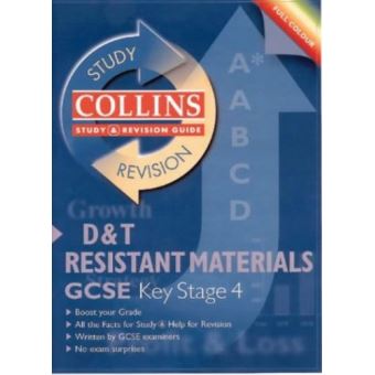 Collins Study and Revision Guides - GCSE D and T: Resistant Materials ...