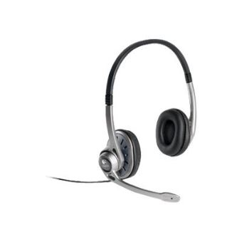 Casque USB Logitech 250 - Micro-casque - circum-aural - filaire ...