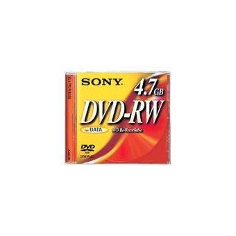 Sony DMW-47 - DVD-RW x 1 - 4.7 Go - support de stockage - DVD vierge ...