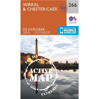 Os Explorer Map Active (266) Wirral And Chester (Os Explorer Active Map ...
